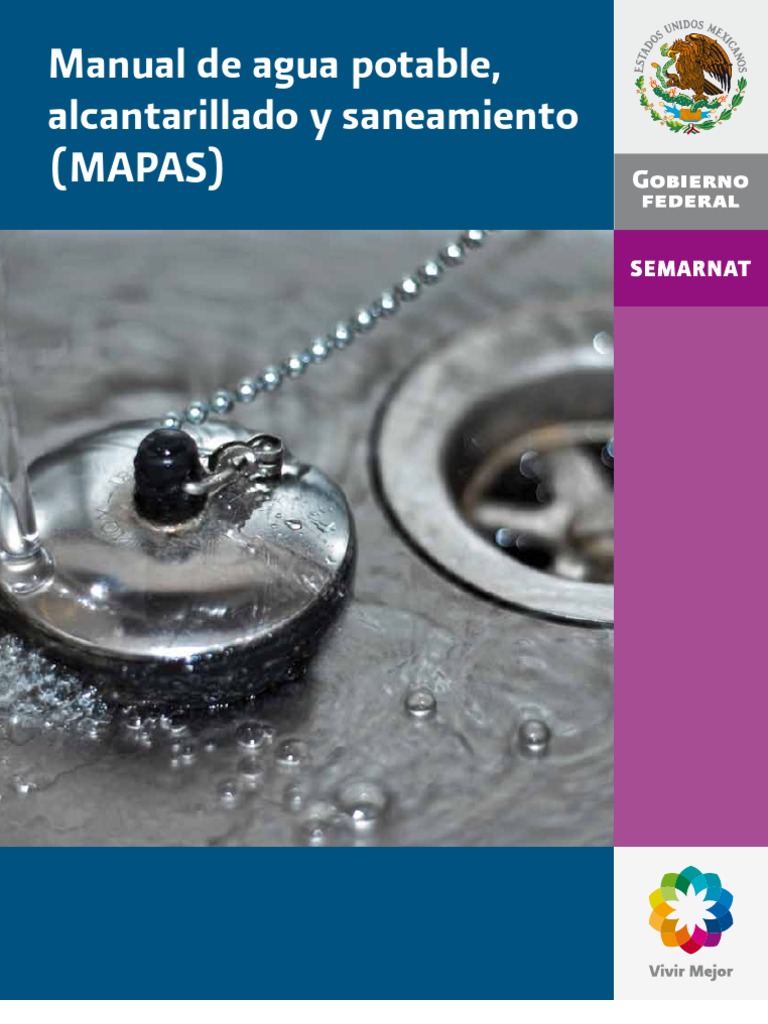 Manual de Agua Potable, Alcantarillado y Saneamiento (MAPAS) PDF | PDF | Agua potable | Saneamiento