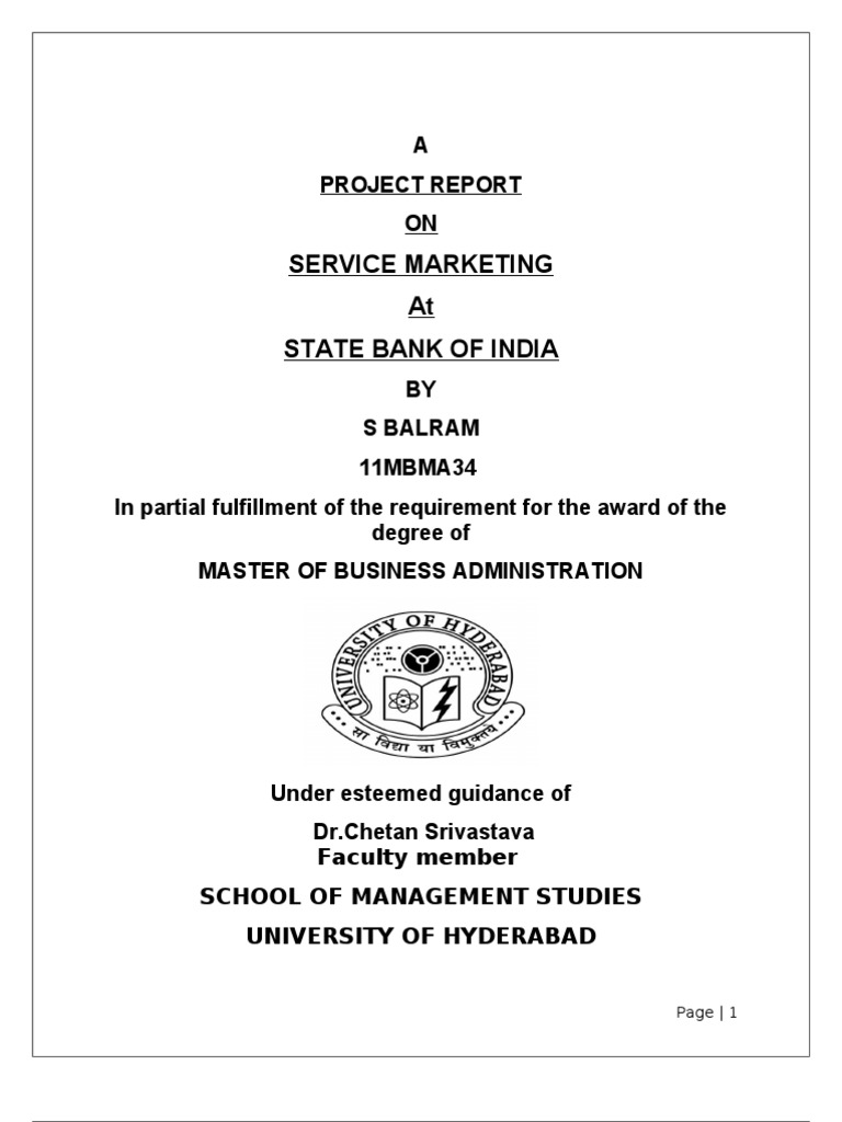 Marketing Strategies at Sbi | PDF | Banks | Reserve Bank Of India