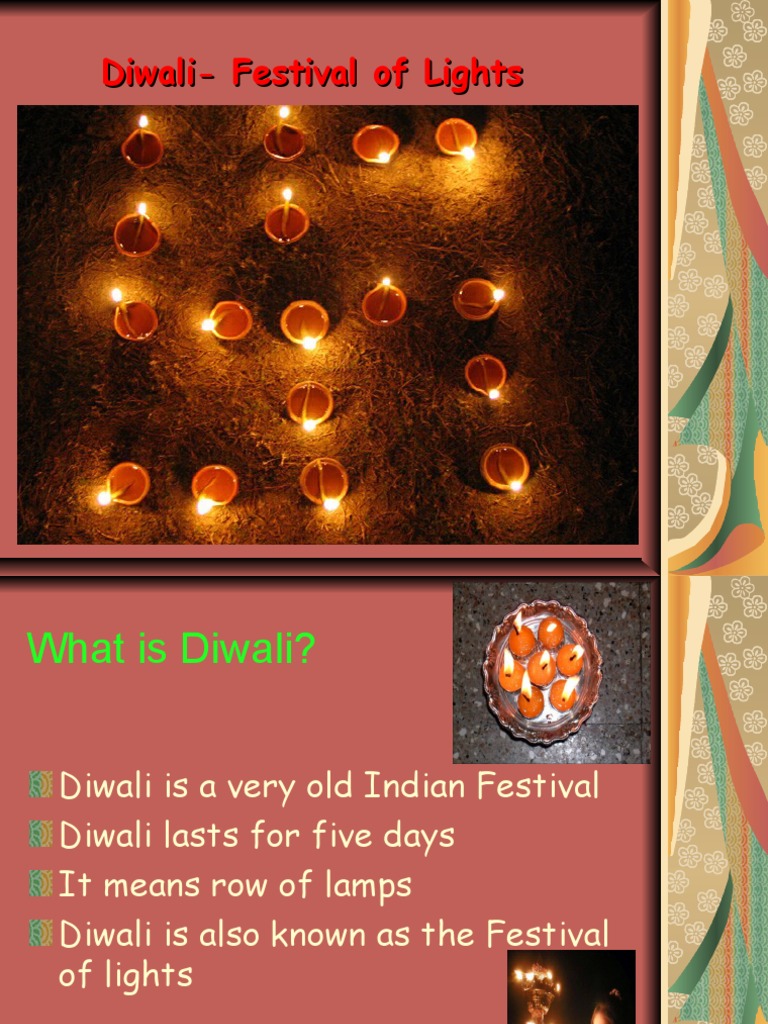 Diwali: Celebrating the Festival of Lights | PDF
