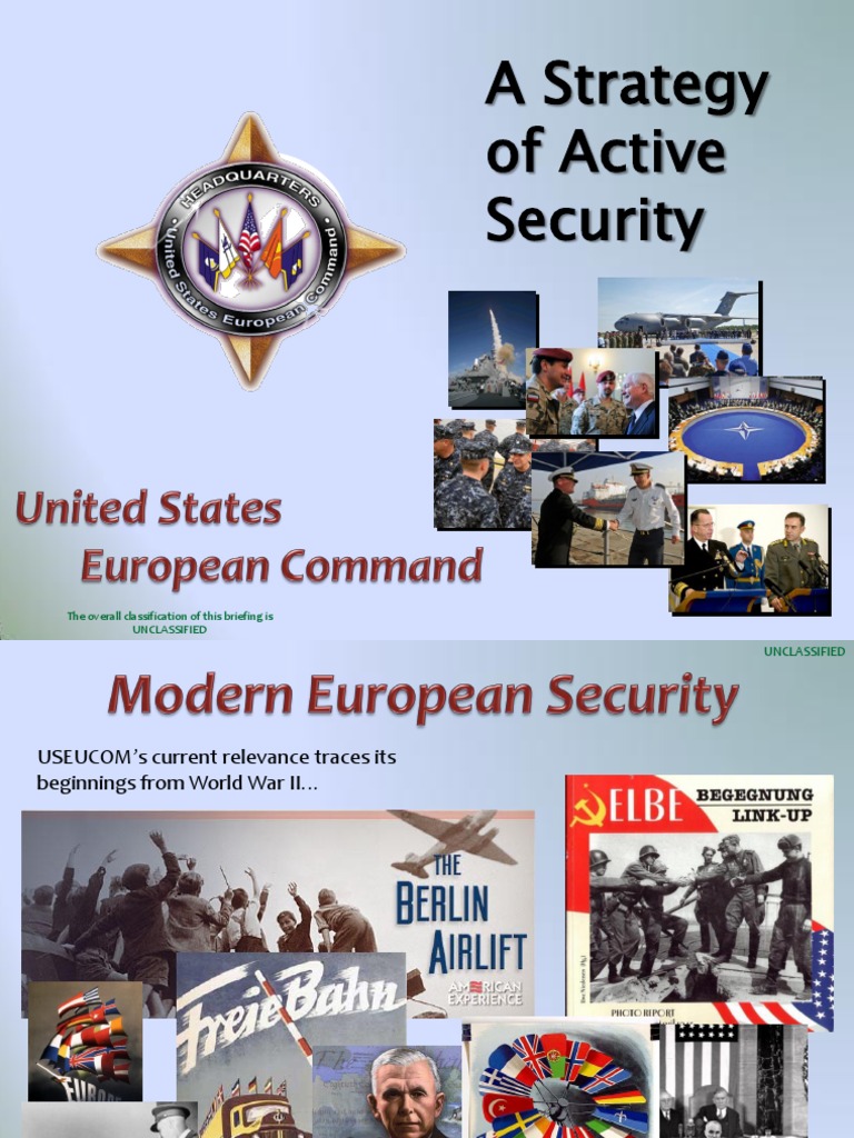 14-06 - EUCOM Command Brief | Nato | Military