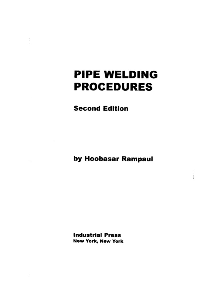 Pipe Welding Procedures | PDF