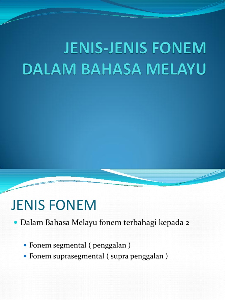 Fonem Segmental | PDF
