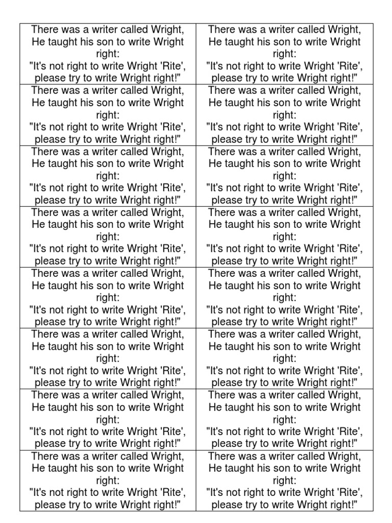 Wright's Writing Lesson | PDF | Religion & Spirituality