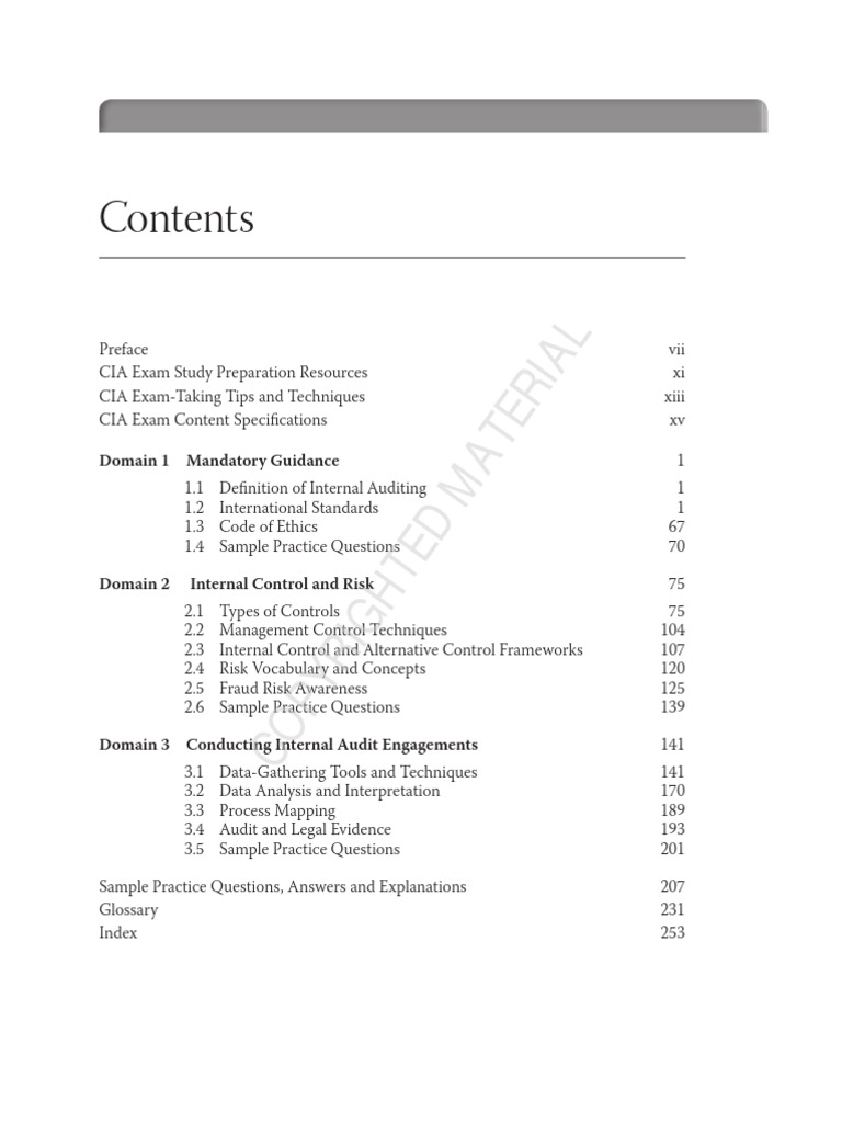 Part 1 - Internal Audit Basics A | PDF