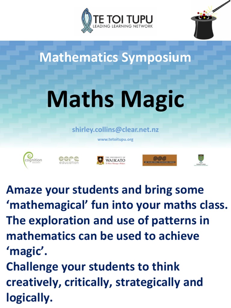 Maths Magic | PDF | Teaching Mathematics | Science