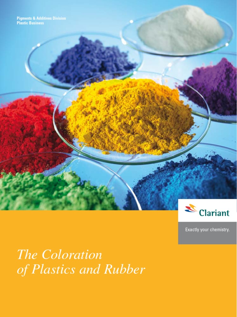 BR Coloration of Plastics and Rubber | PDF | Polymers | Thermoplastic