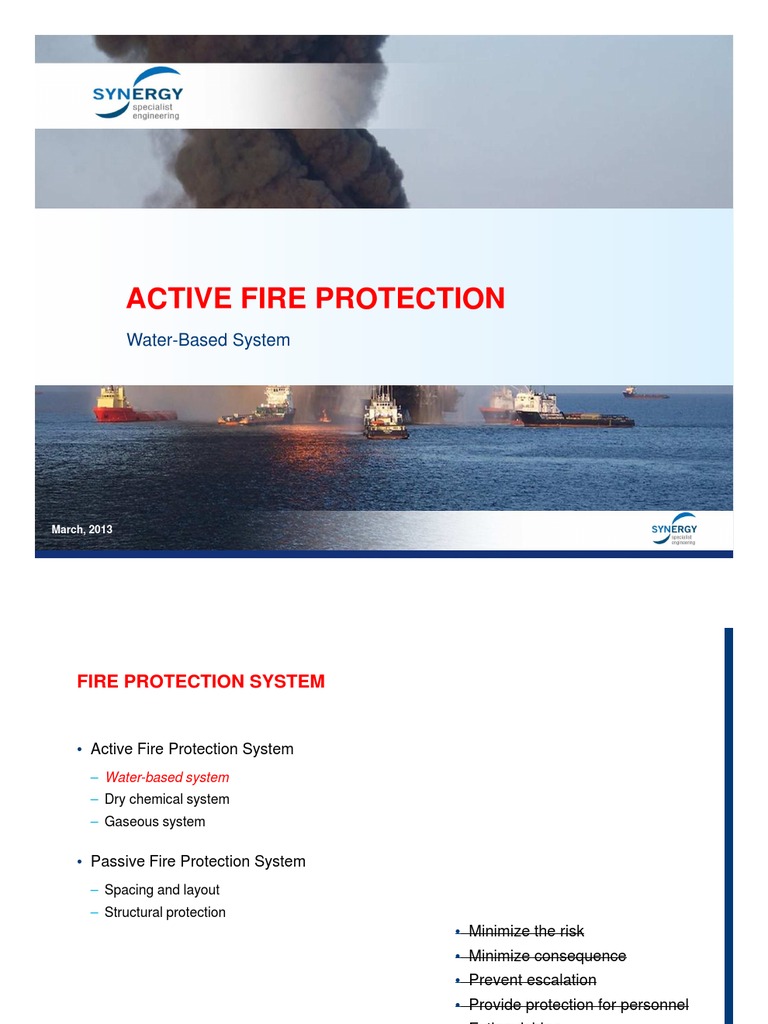 Water Based System Fire Protection System | PDF | Active Fire ...