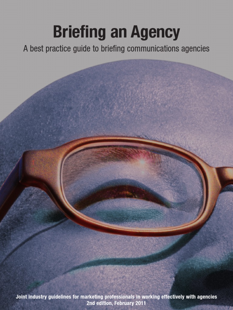 Briefing An Agency | Download Free PDF | Brand | Marketing Communications