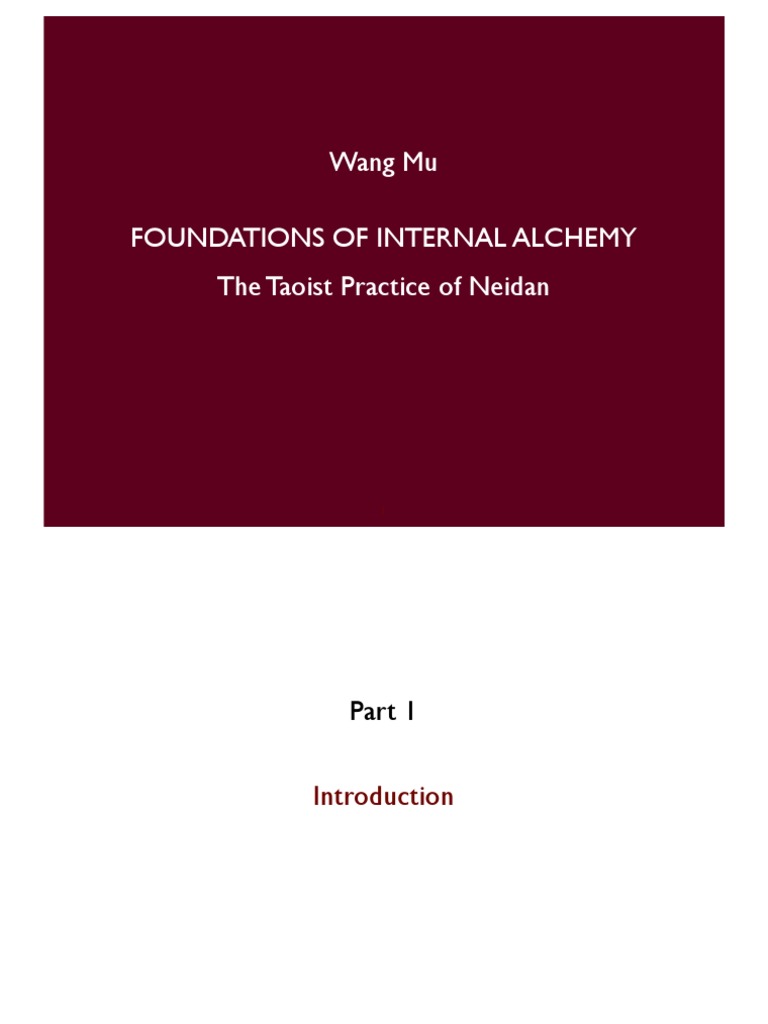 Foundations of Taoist Inner Alchemy | PDF | Neidan | Eastern Philosophy