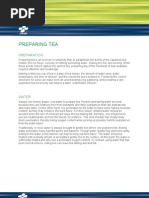 Tea Making Flowchart in 6 Steps | PDF