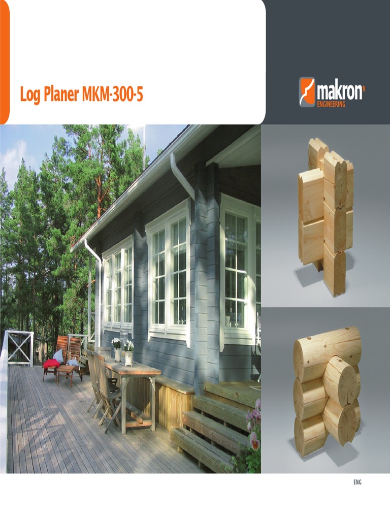 Log Planer Mkm-300-5 Eng | PDF | Machining | Watt