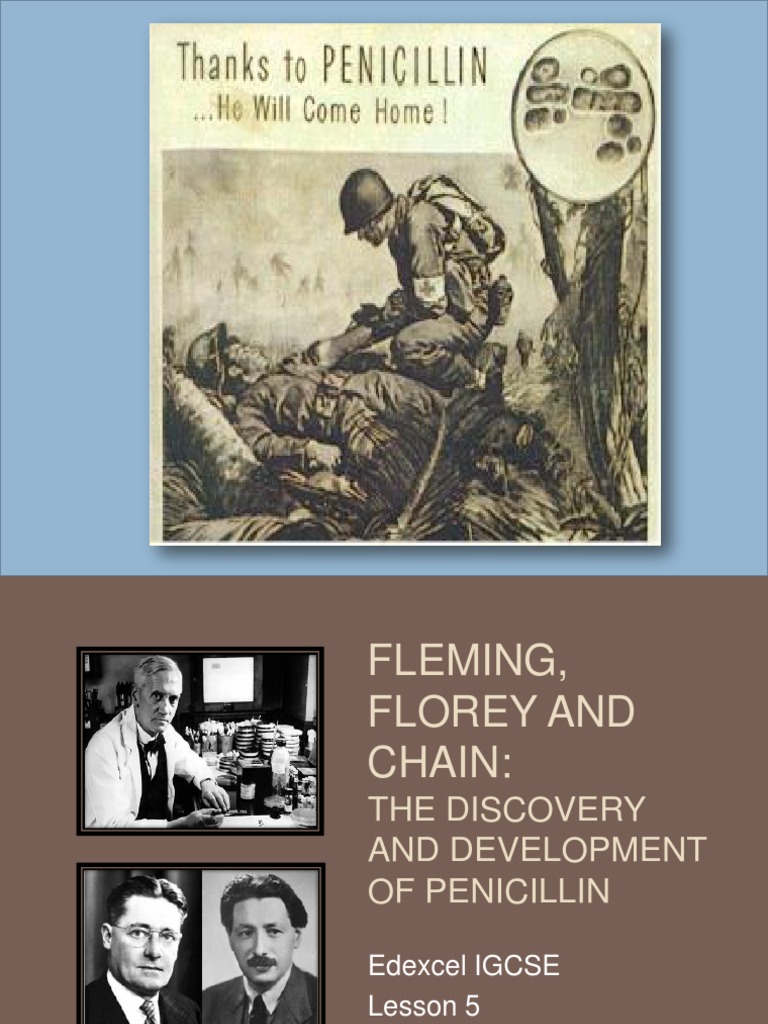 Fleming_Florey_and_Chain.ppt | Penicillin | Microbiology