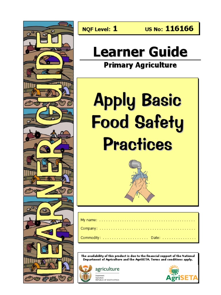 Apply Basic Food Safety Practices 116166 - LG | PDF | Hygiene | Infection