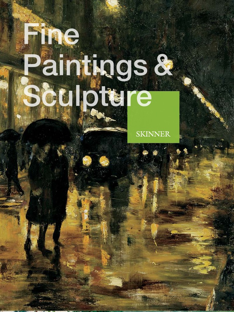 Fine Paintings & Sculpture - Skinner Auction 2655B | PDF | Oil Painting ...