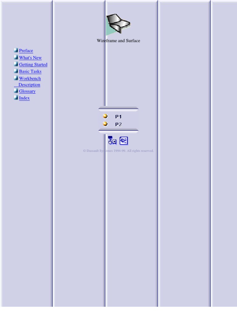 Wireframe and Surface Catia Tutorial | PDF | Circle | Tangent