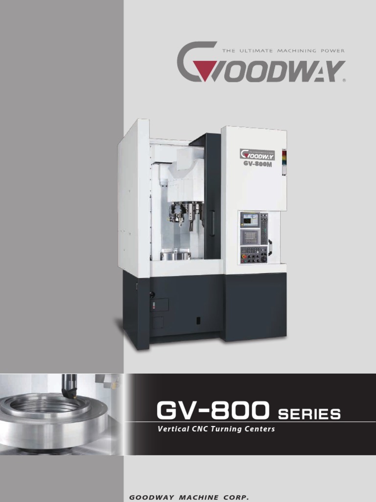 Goodway GV-800 Seriesfghfghj | PDF | Gear | Transmission (Mechanics)