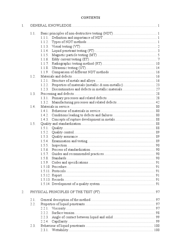 PT & MT Level II | PDF | Nondestructive Testing | Absorbed Dose