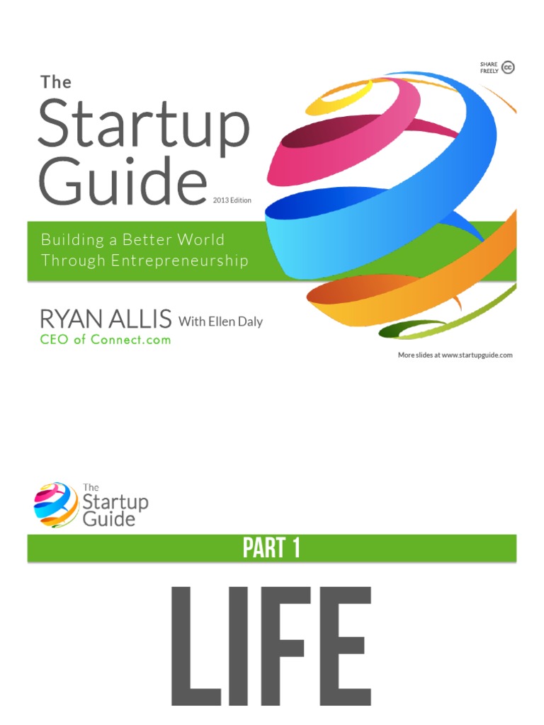 The Startup Guide (Redesigned) | PDF | Leisure