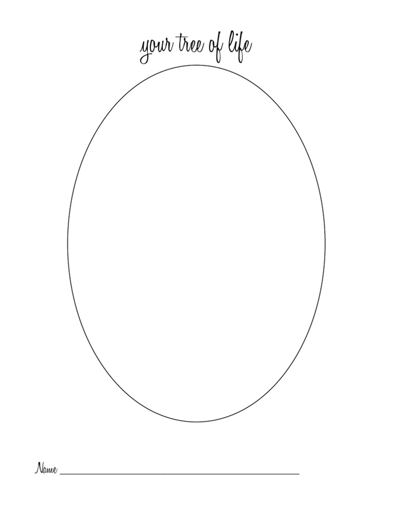 Tree of Life Template | PDF | Further Education