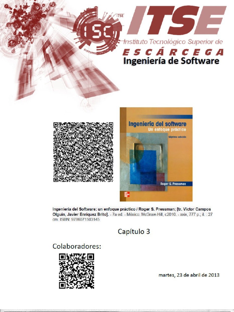 Capitulo 3 Ingeniería Del Software Un Enfoque Práctico Roger S Pressman | PDF