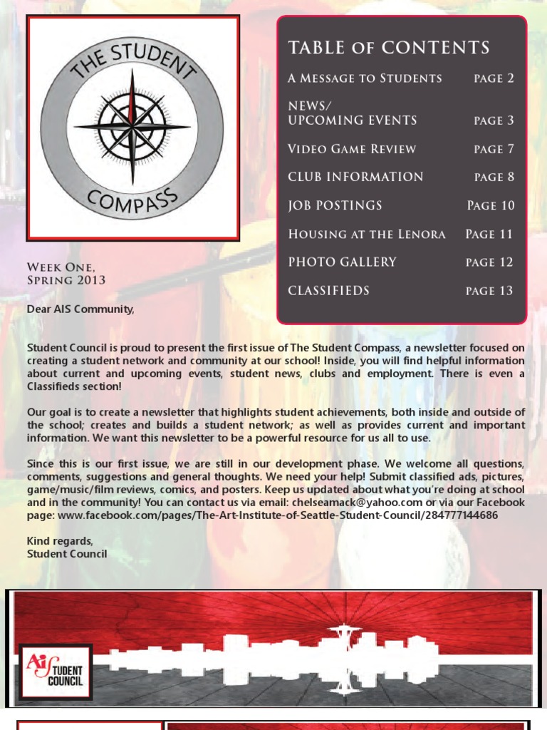 The Student Compass Issue One | PDF