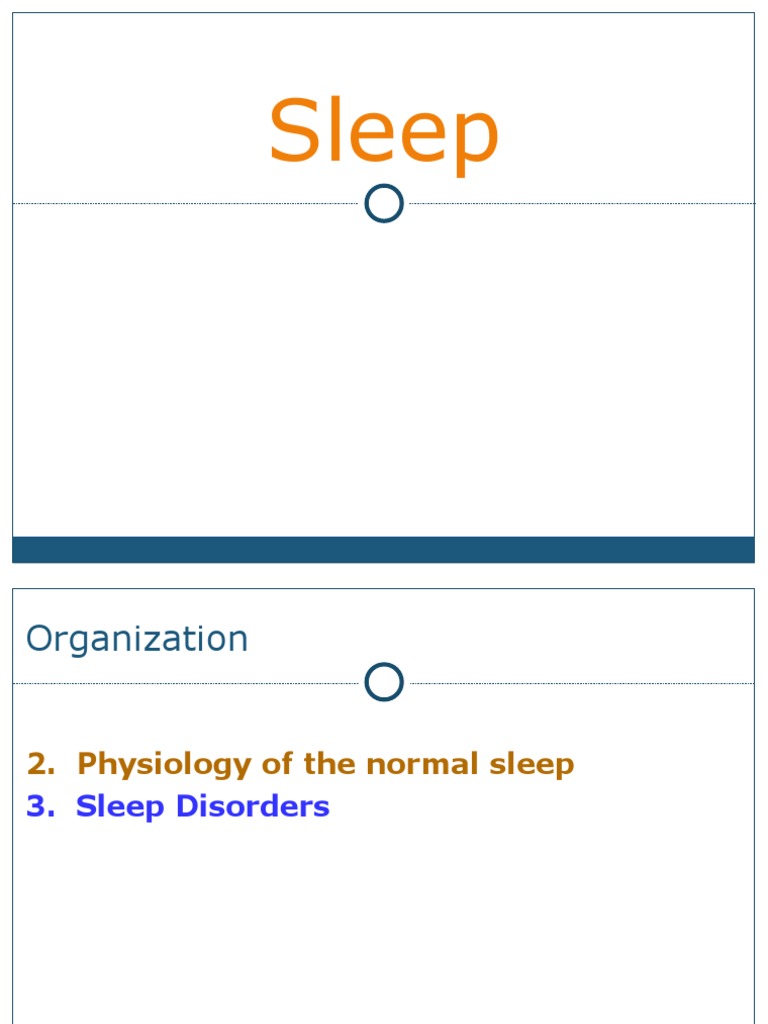 Sleep Presentation | Sleep | Science