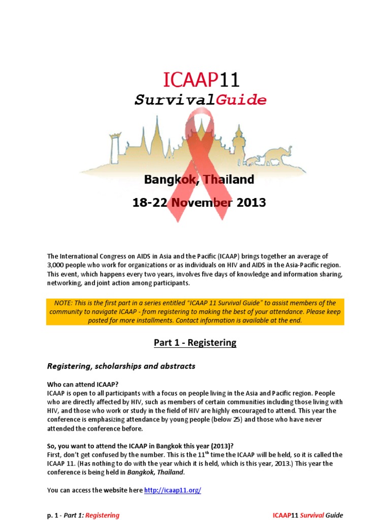 ICAAP 11 Registration Guide | PDF | Organisation For Economic Co ...