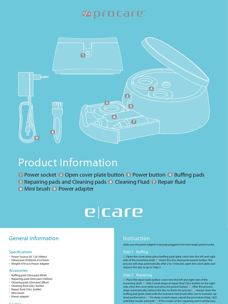 Procare Ecare PC-7189 | PDF | Electrical Engineering | Electronics