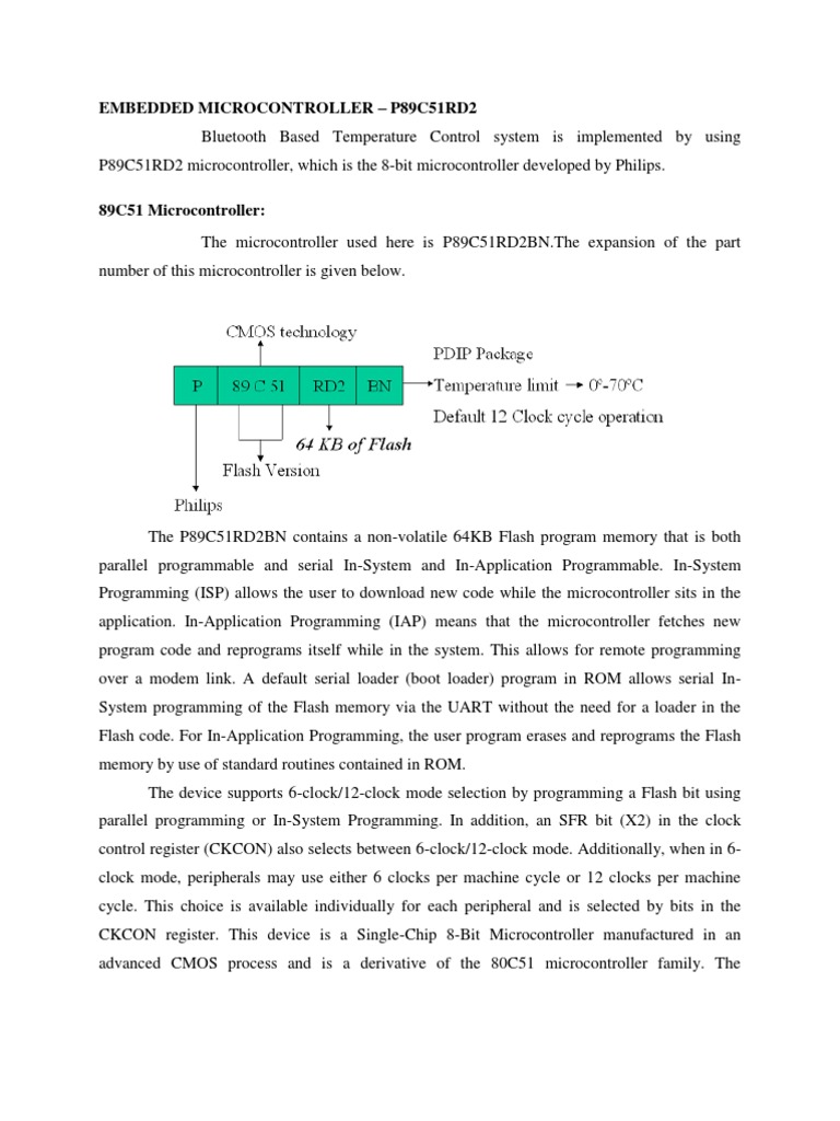 Embedded Microcontroller | PDF | Microcontroller | Flash Memory