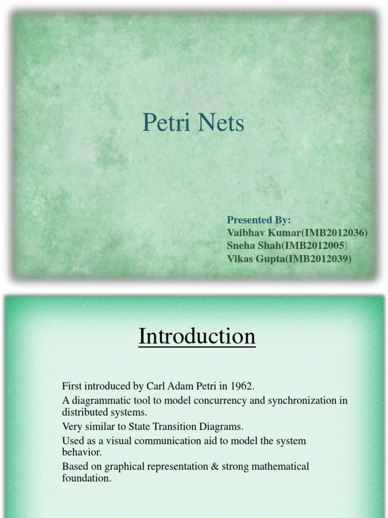Petri Net | PDF | Applied Mathematics | Conceptual Model