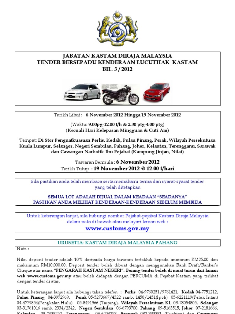 Iklan Tender | PDF