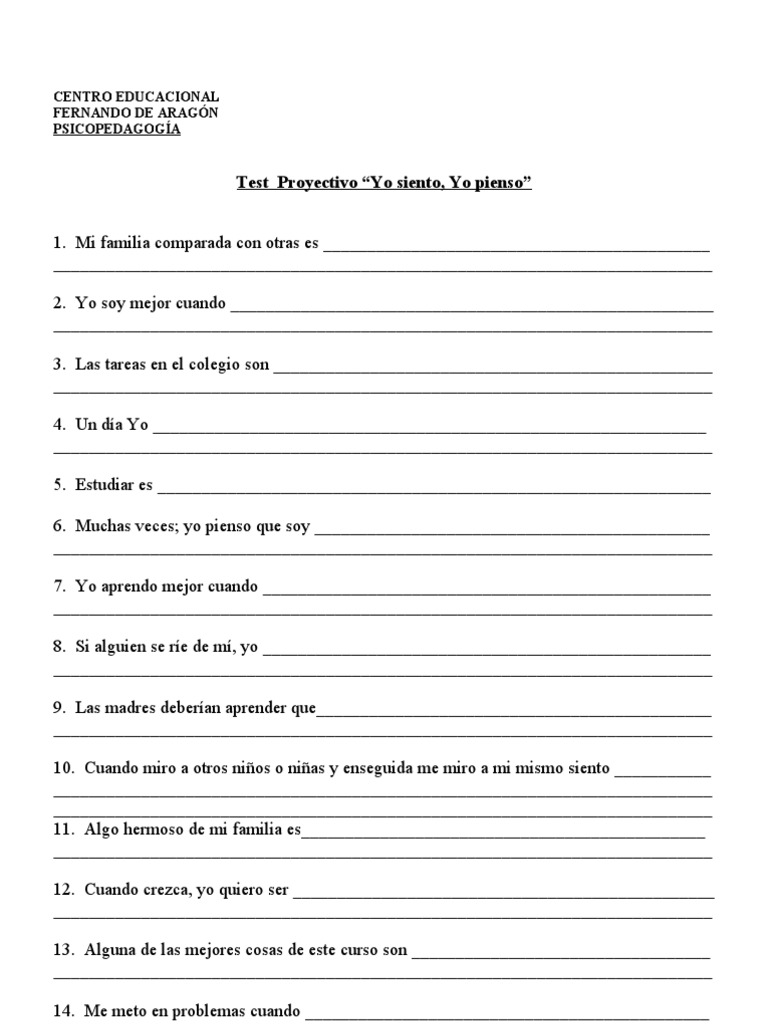 Yo Siento, Yo Pienso | PDF | Sicología
