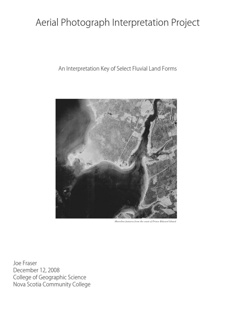 Aerial Photo Interpretation Guide | PDF | Shoal | River