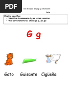 Guía de Refuerzo Segundo Basico Lenguaje Ce Ci Que Qui Ge Gi... | PDF ...