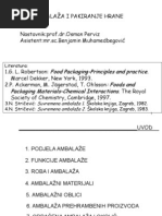 Ambalaža I Pakovanje Robe | PDF