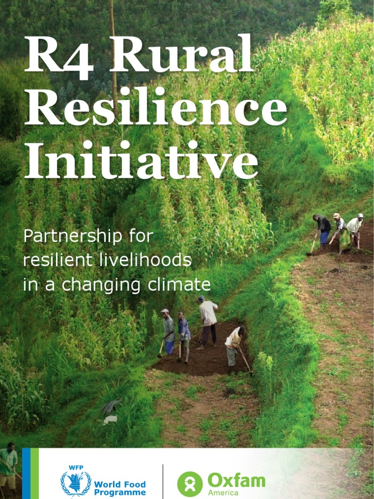 R4 Rural Resilience Initiative: Partnership For Resilient Livelihoods ...