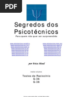 Teste G36 e G38 | PDF | Psicologia | Inteligência