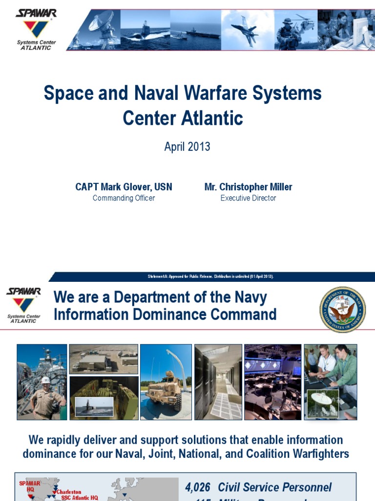 SPAWAR Systems Center Atlantic Overview | PDF | United States Navy ...