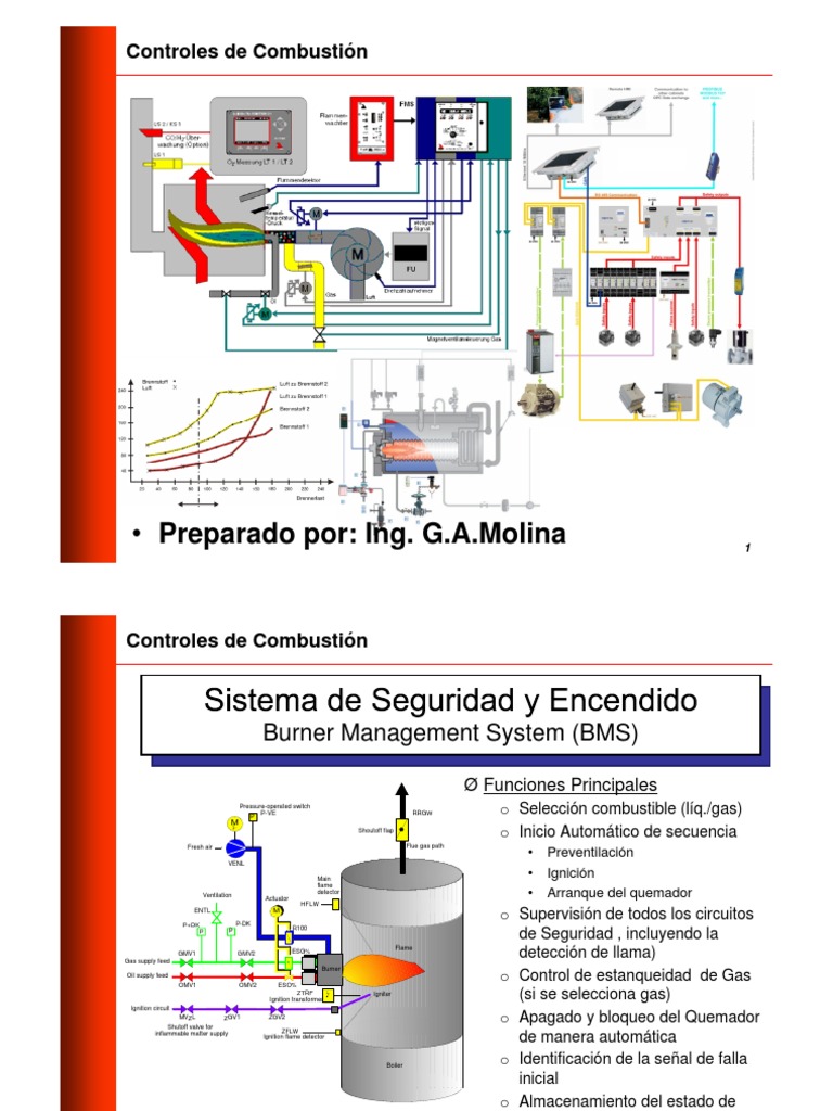 Controles de combustión | Combustión | Sistema de control