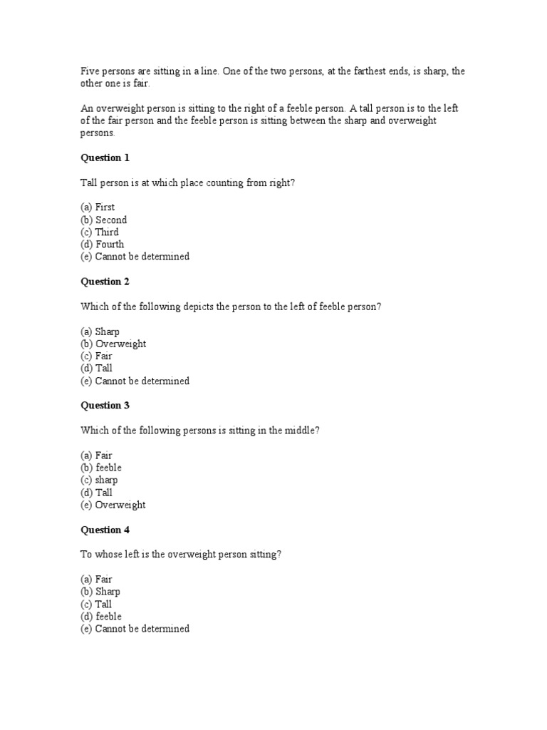 Analytical Reasoning Pdf Dentistry Inflation