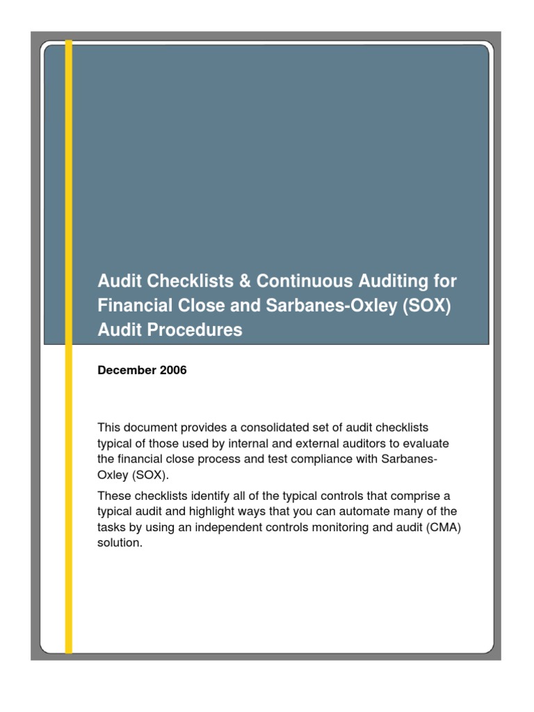 Audit_Checklists.pdf | Accounts Payable | Audit