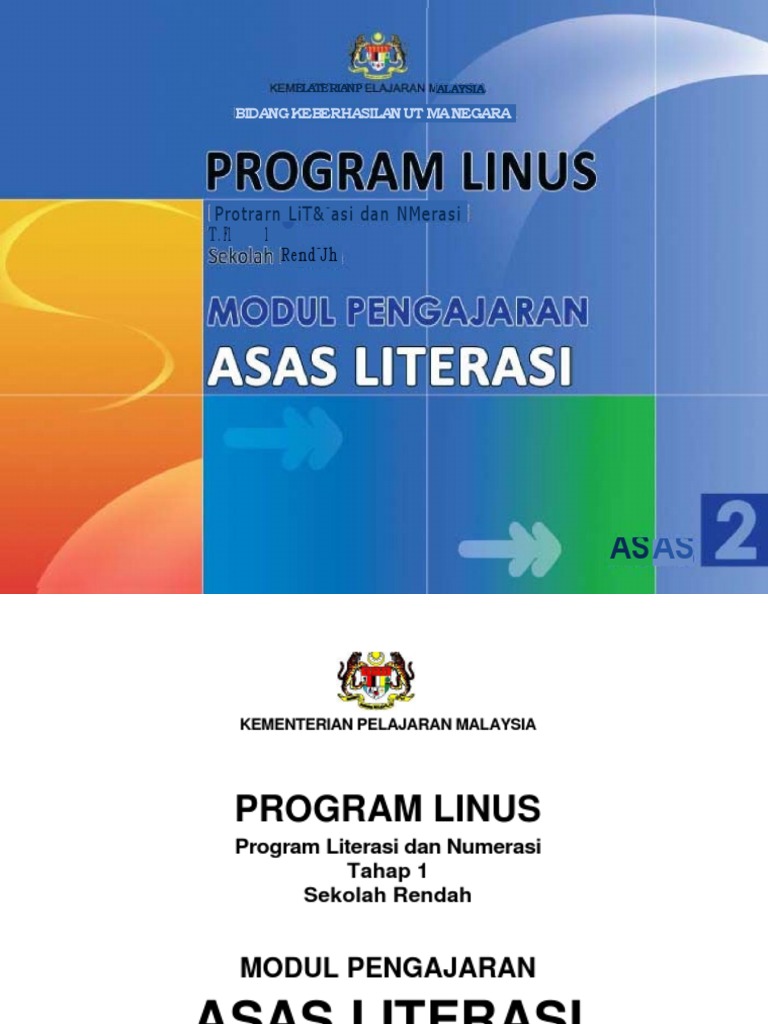 Modul Literasi Asas 2 Guru | PDF