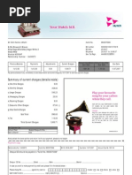 Metro Pcs Bill PDF | PDF | Fee | Mobile Technology