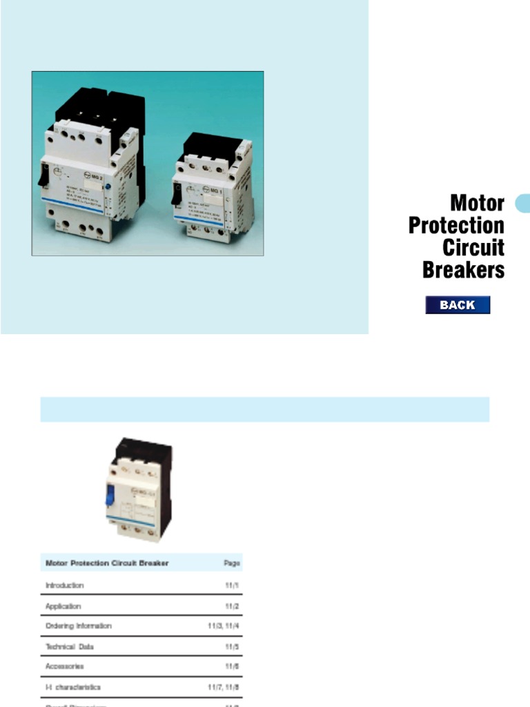 MPCB | PDF | Fuse (Electrical) | Switch