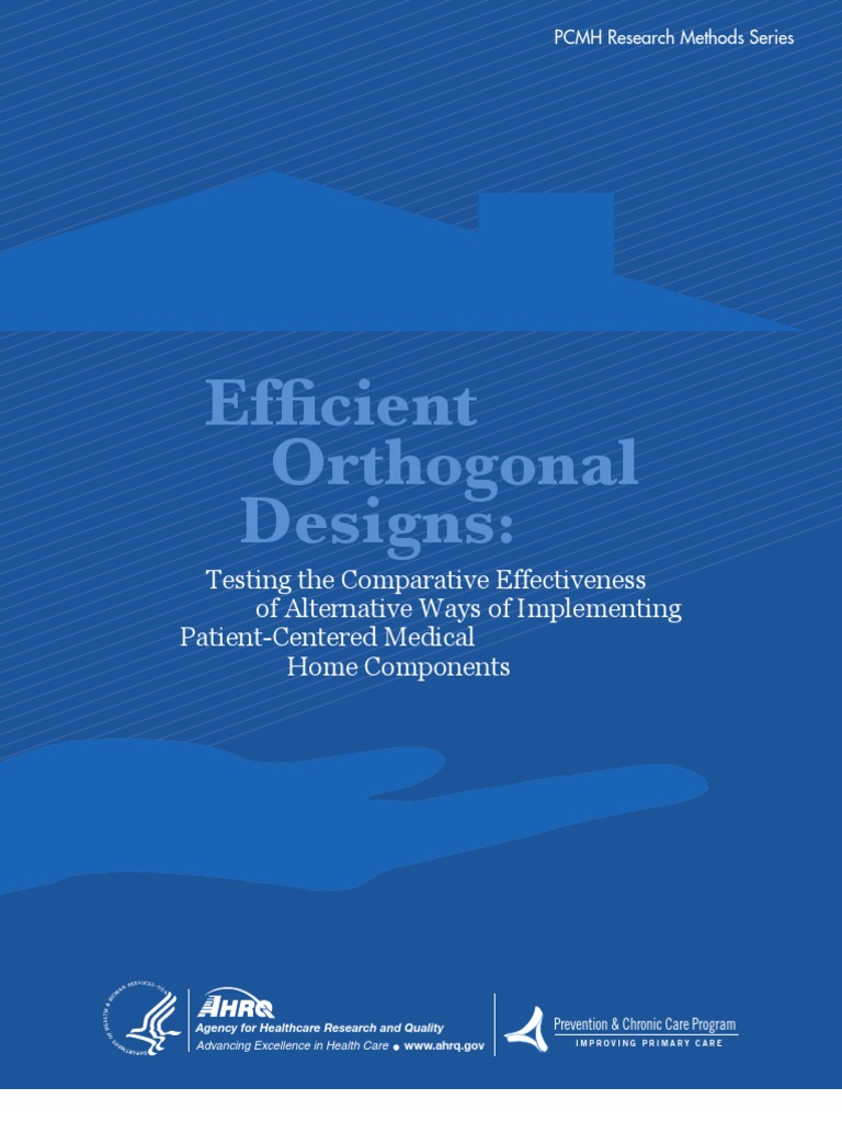 Efficient Orthogonal Designs Pdf Statistical Power Randomized 4816