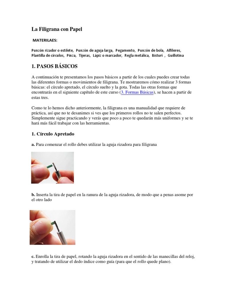 FILIGRANA | PDF | Papel | Naturaleza