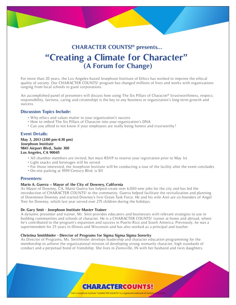 CC! Forum Flyer | PDF | Business