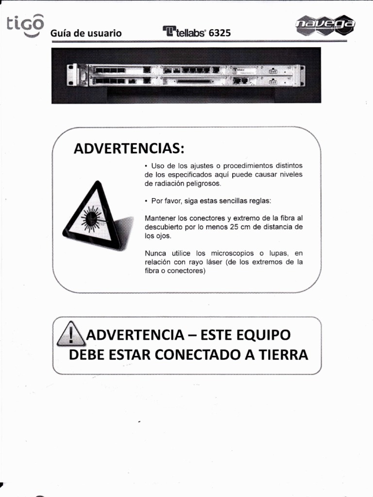 Guia de Usuario Tellabs 6325 | PDF | Red de computadoras | Protocolo de ...