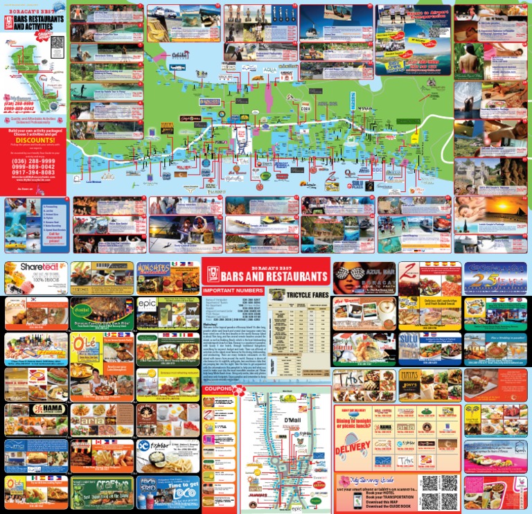 Boracay Activity Guide & Map | PDF