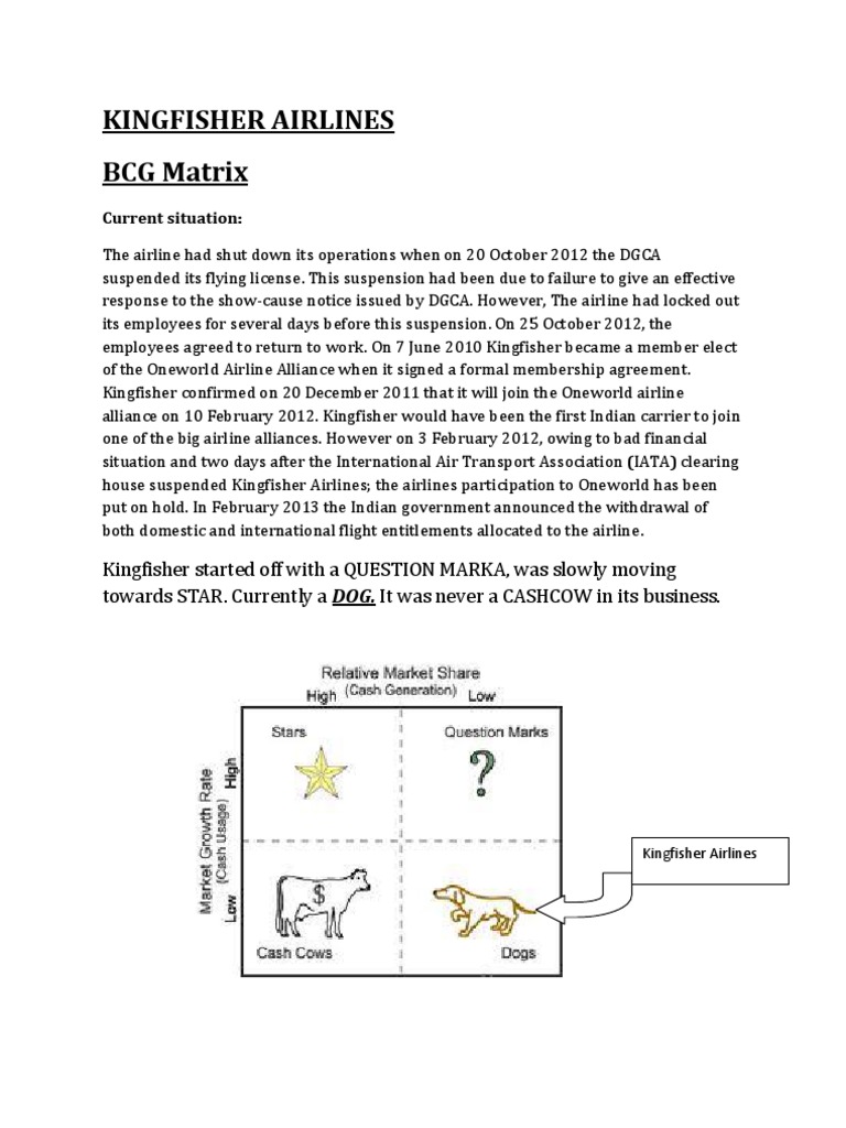 BCG Matrix | Airlines | Beer